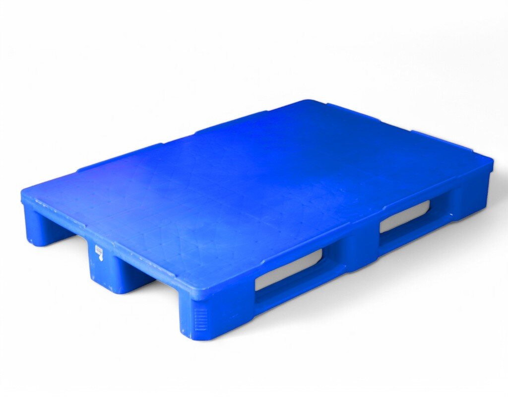 Durable 3 Runner Flat Pallet with Steel for Heavy Loads